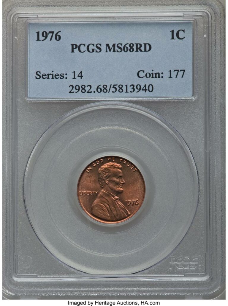 1976 Penny Value and Price Chart